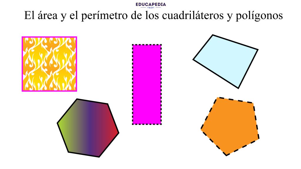 El área y el perímetro de los cuadriláteros y polígonos - Educapedia